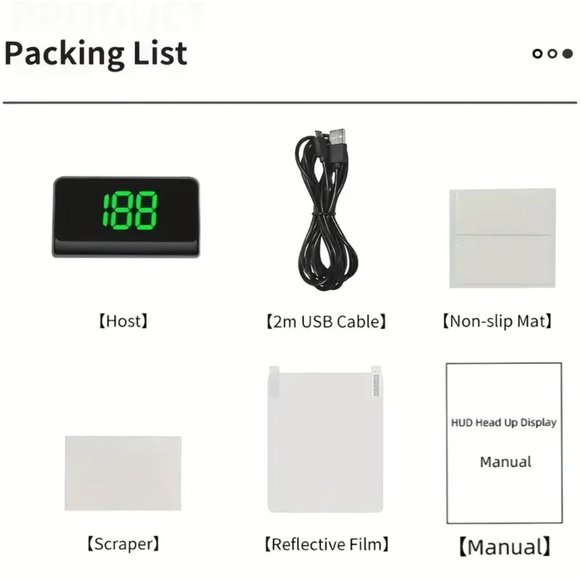 Other | Gps Car Projector Mph Auto Hud Speedometer Windshield | Poshmark